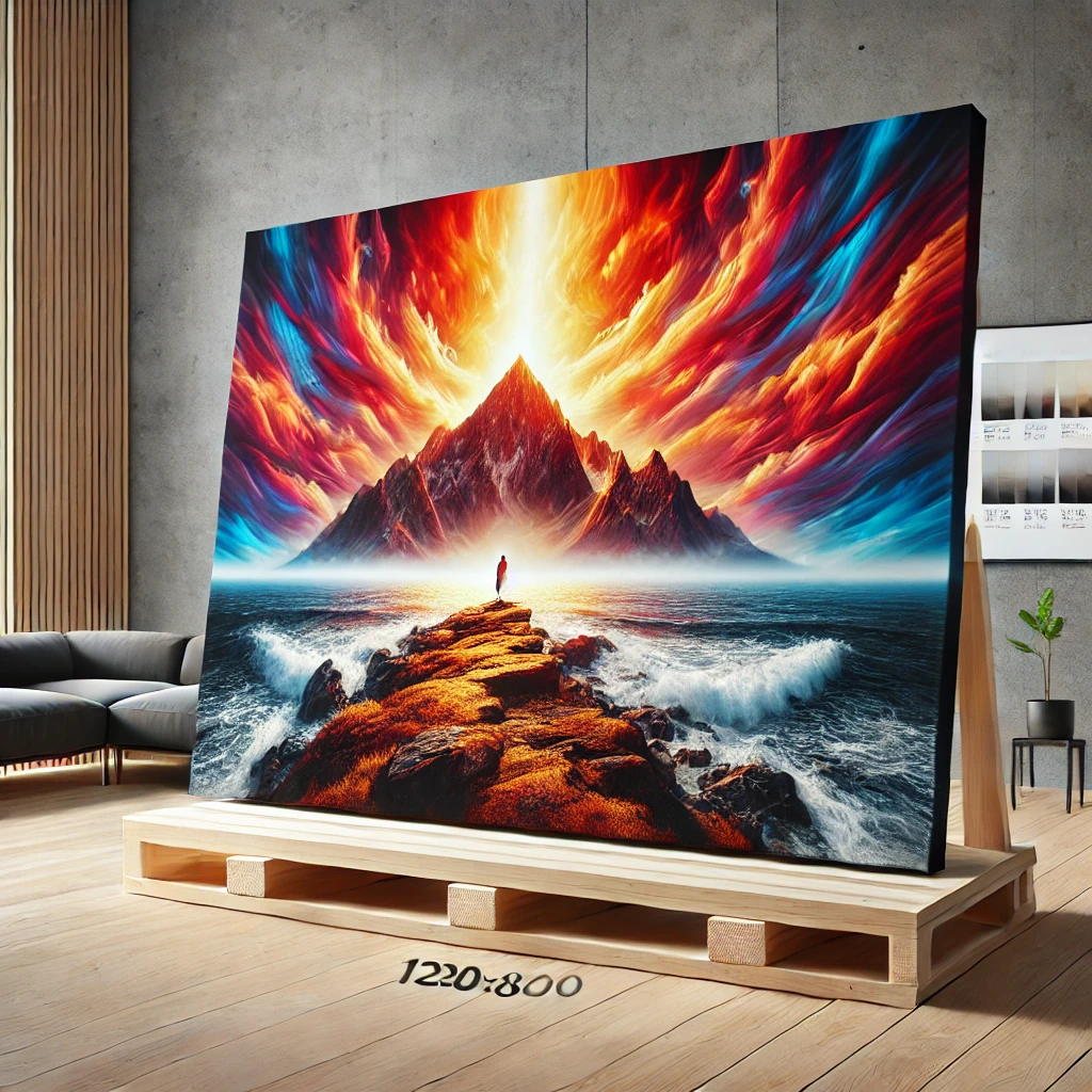 🖼️ Transformă Imaginile Tale în Opere de Artă cu Print UV LED pe Canvas ...